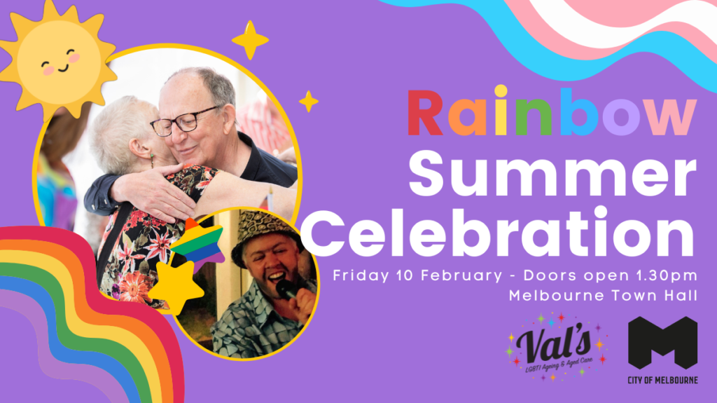 Rainbow Summer Celebration for older LGBTI+ people, friends & allies ...